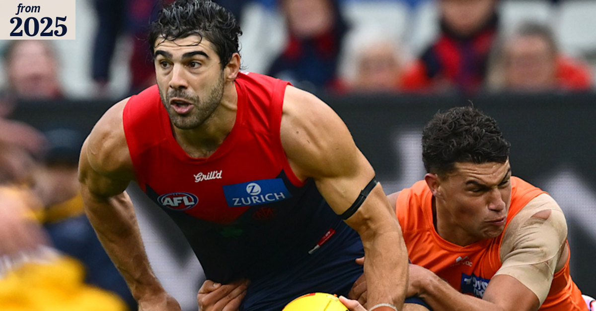 AFL 2025: Melbourne Demons v GWS Giants, Steven May out with fractured ...