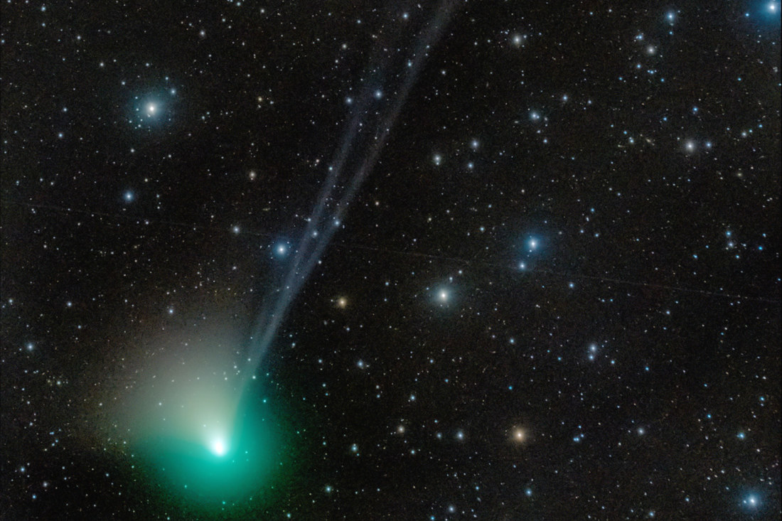 A once in 50,000 year event - a glimpse of green comet C/2022 E3 (ZTF)