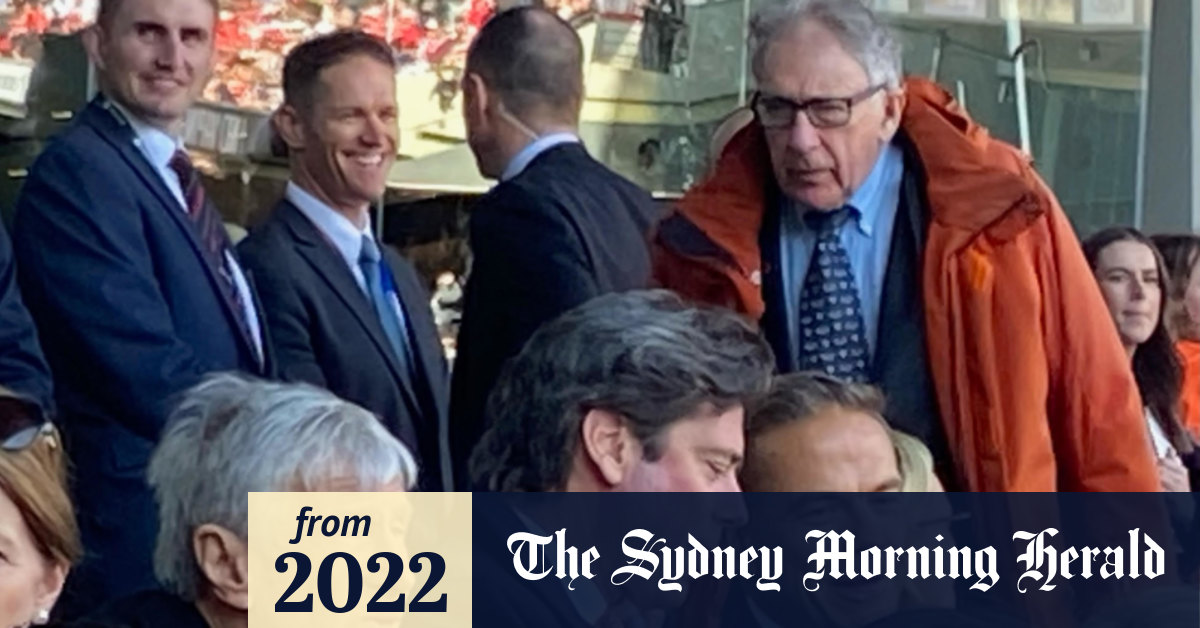 AFL grand final 2022: Lachlan Murdoch, Kerry Stokes in box seat next to ...