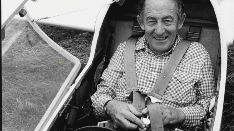 Glider pilot achieved new heights flying in thunder clouds