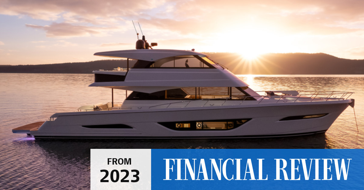 The new, high-tech Maritimo M75 long-distance cruising motor yacht ...