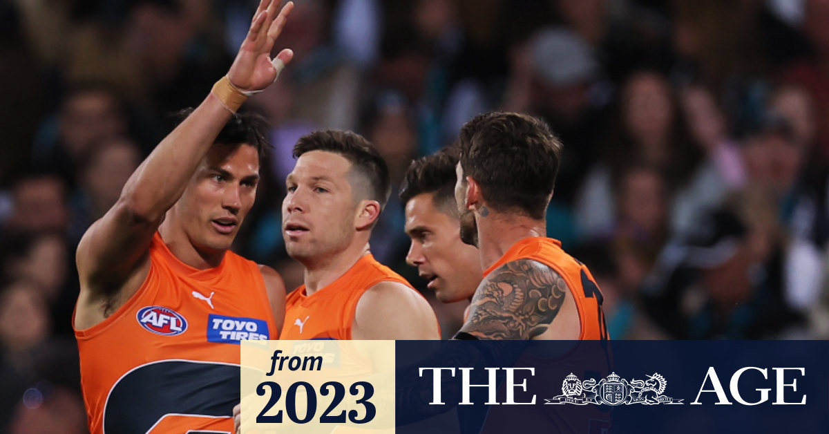 AFL finals 2023: Greater Western Sydney Giants cut off Port Adelaide ...
