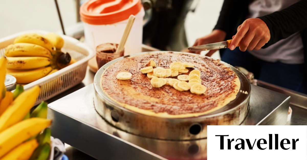 Banana pancakes gave name to The Banana Pancake Trail in South-East Asia