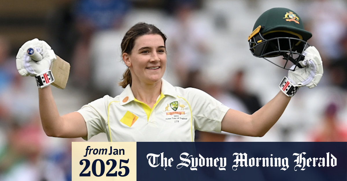 Women’s Ashes 2025: Australia’s Annabel Sutherland is gunning for Ashes ...