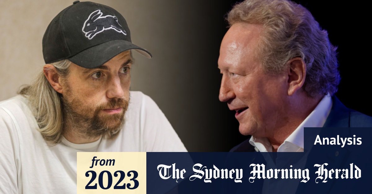 Mike Cannon-Brookes and Andrew Forrest: Sun Cable collapse evokes story ...