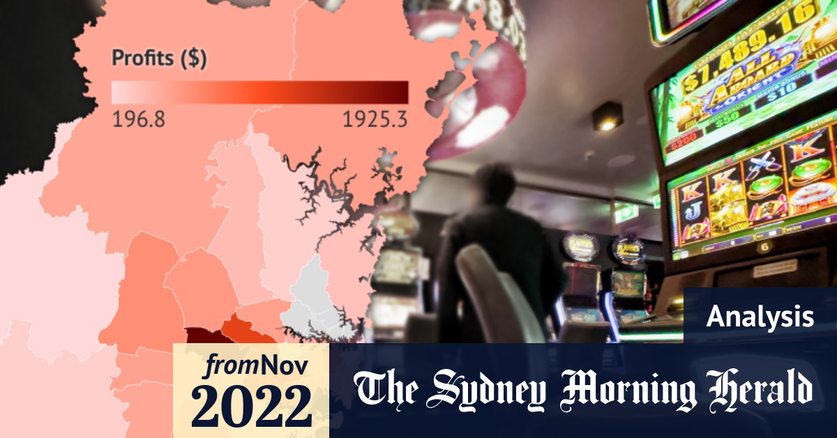 Poker machines: Six charts that show the scale of gambling in NSW