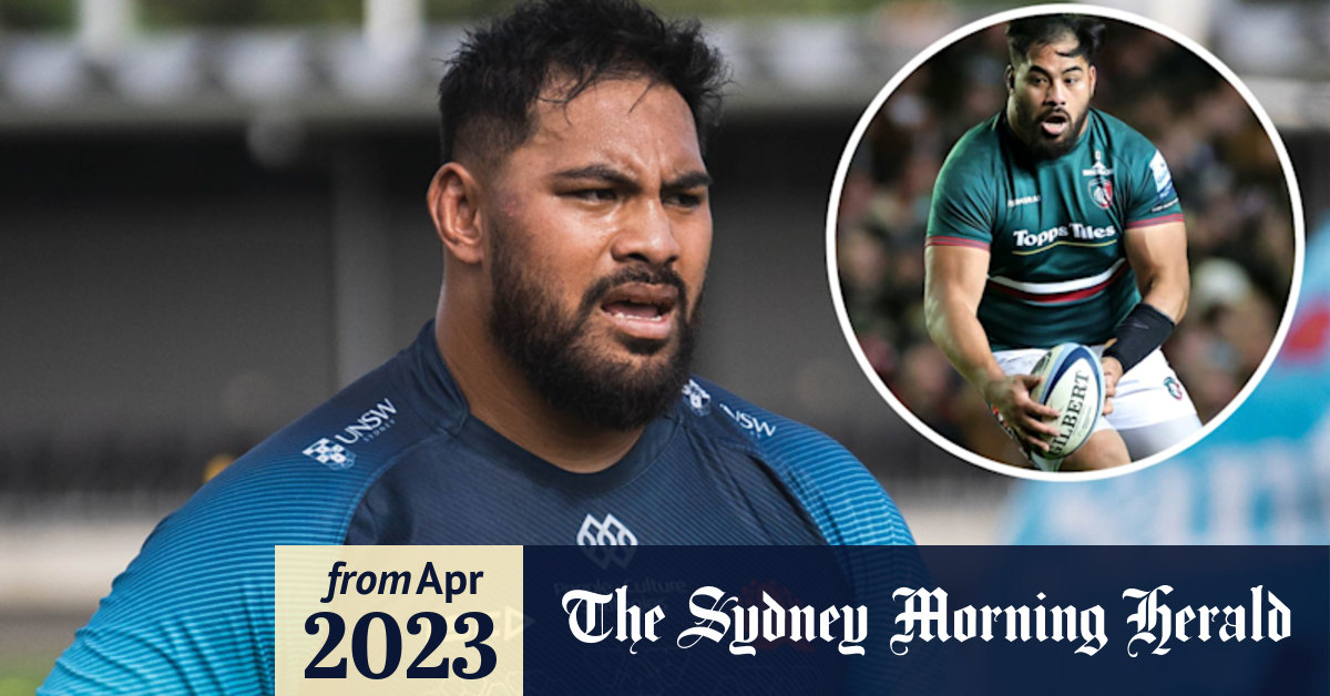 Super rugby: Waratahs sign giant prop Nephi Leatigaga after injury crisis