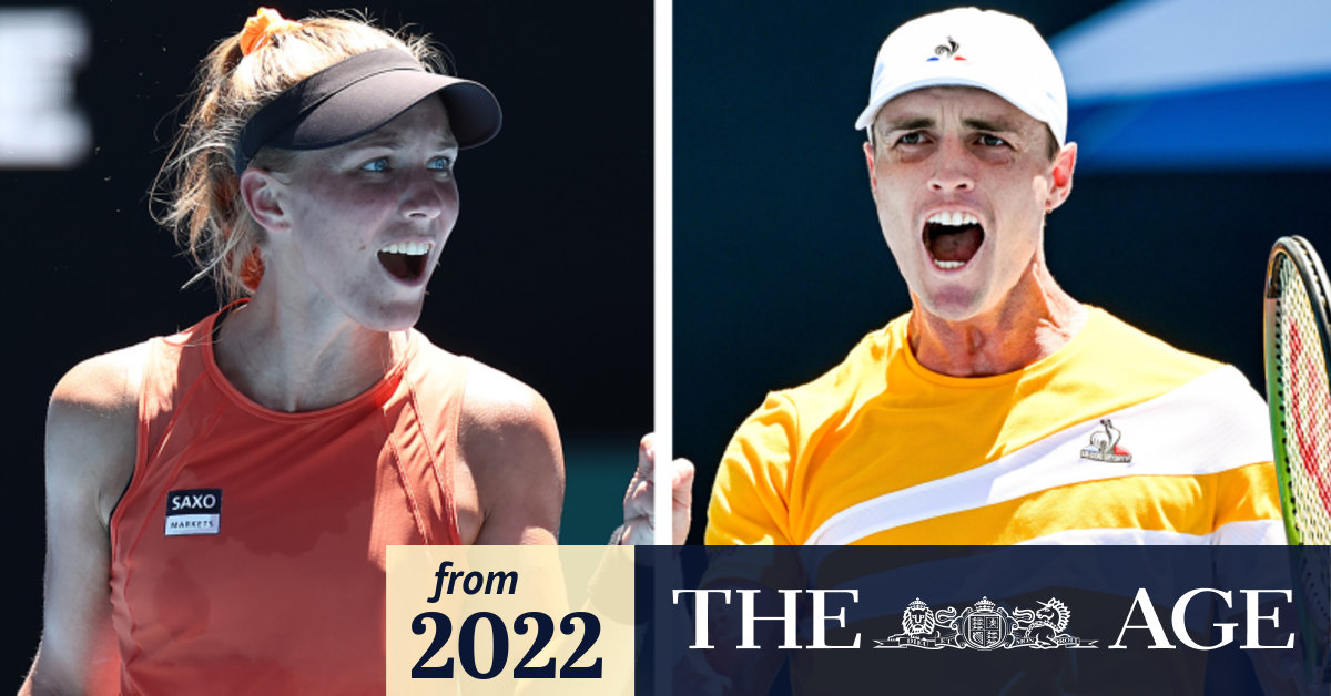 Australian Open 2022: Maddison Inglis loses fight against Kaia Kanepi ...