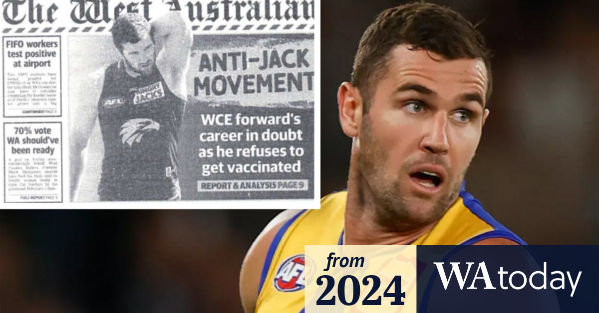 Seven West to fight lawsuit over Eagles star Jack Darling’s COVID jab ...