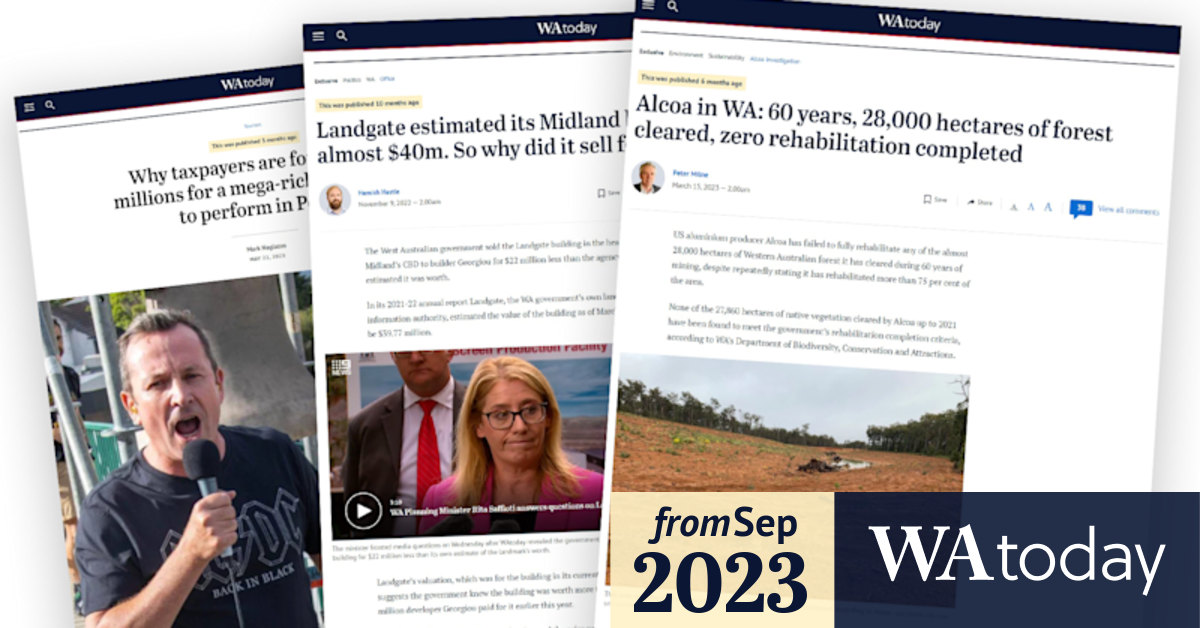 WA Media Awards finalists list showcases WAtoday’s important journalism