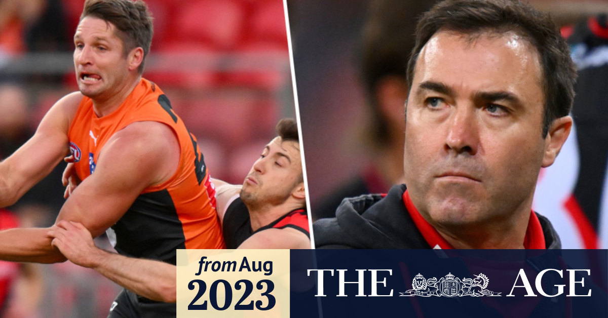 AFL 2023: GWS Giants rout Essendon Bombers crash in round 23 mismatch