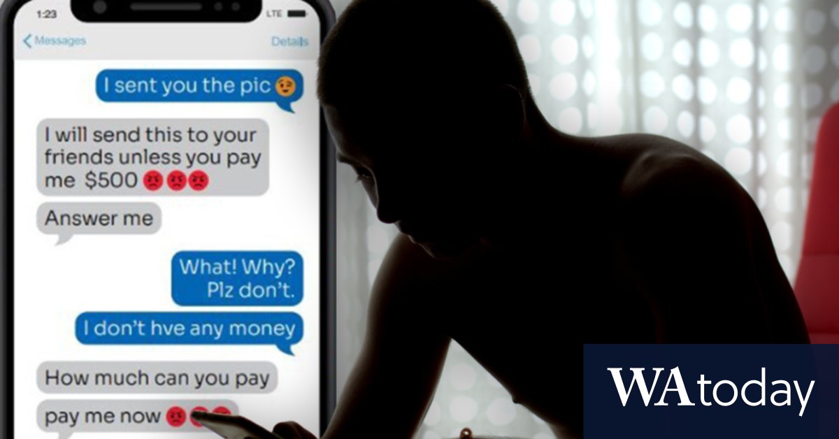Sextortion: Western Australian crime rates triple as teen boys targeted