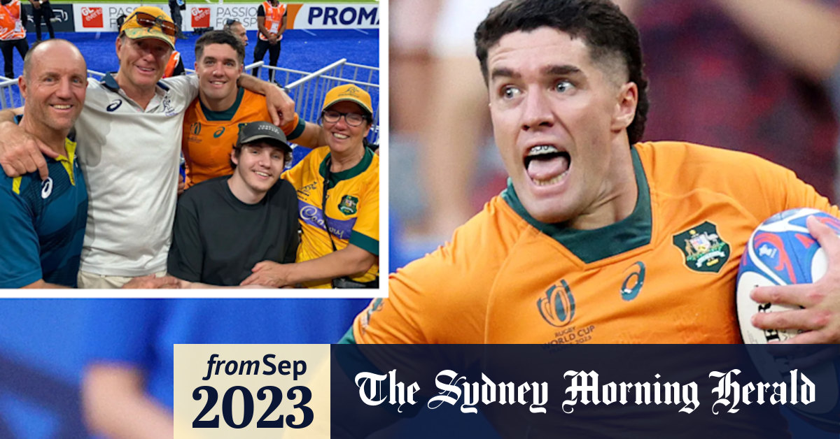 Rugby World Cup 2023: Family of Ben Donaldson almost missed his Cup ...