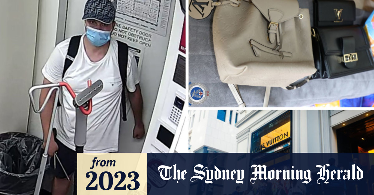 Michael Tasker sentenced over Louis Vuitton theft