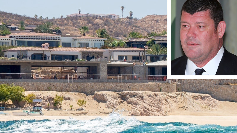 James Packer's $50m Mexican getaway takes shape