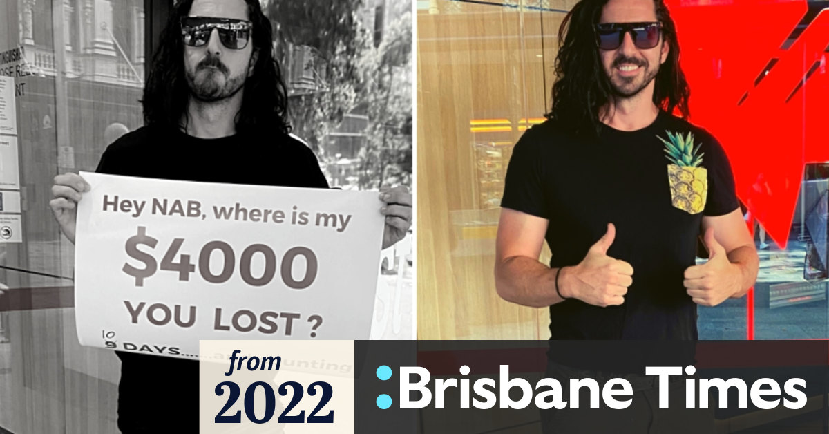 Grand gesture: How bank made it up to man on mission for missing money