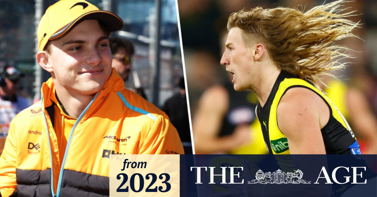 AFL 2023: Oscar Piastri’s connection with Richmond Tigers’ Hugo Ralphsmith