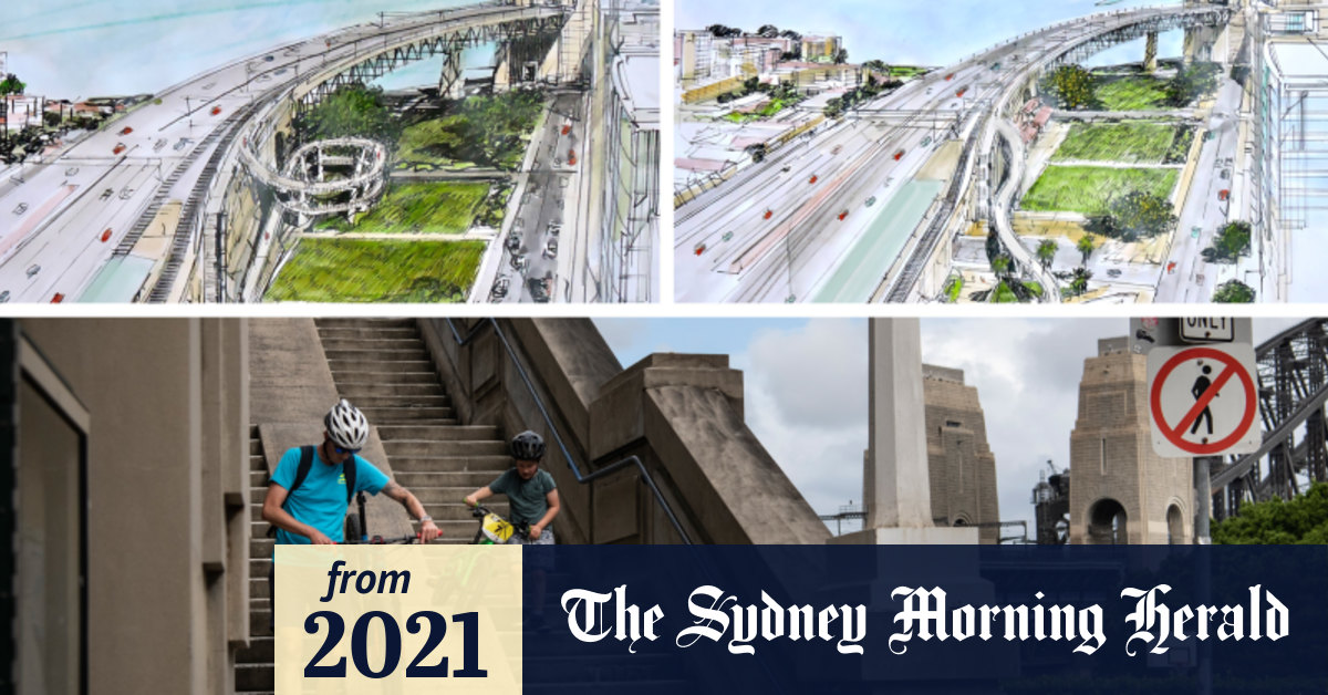 Harbour Bridge northern cycle ramp designs unveiled