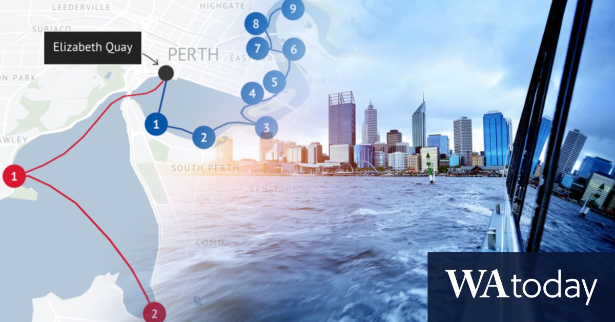 Perth public transport: Plans for ferry network to become ‘Metronet on ...