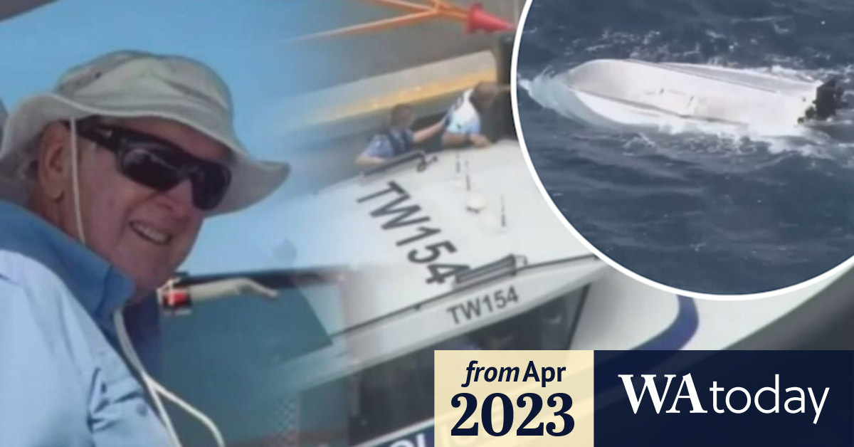 Rottnest barge hit John Gillard’s fishing boat