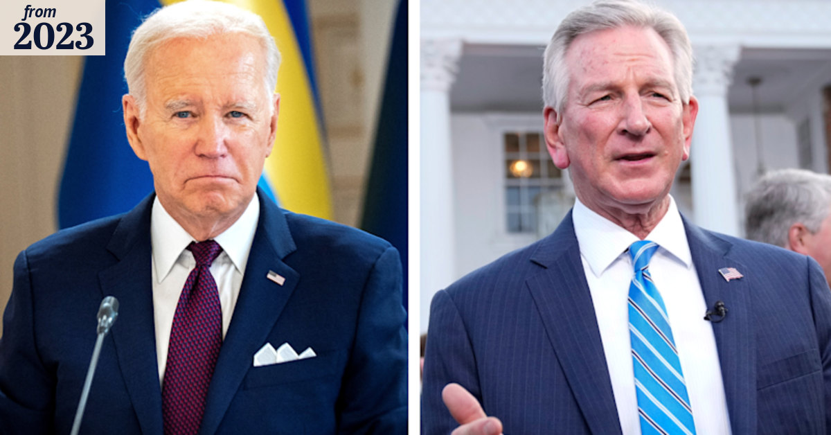 Abortion rights: Joe Biden slams Tommy Tuberville for blocking military ...