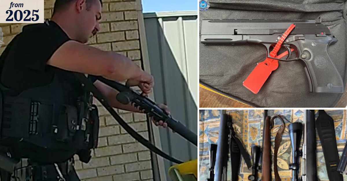 WA gun seizures: Police kicked down doors of people who ‘self ...