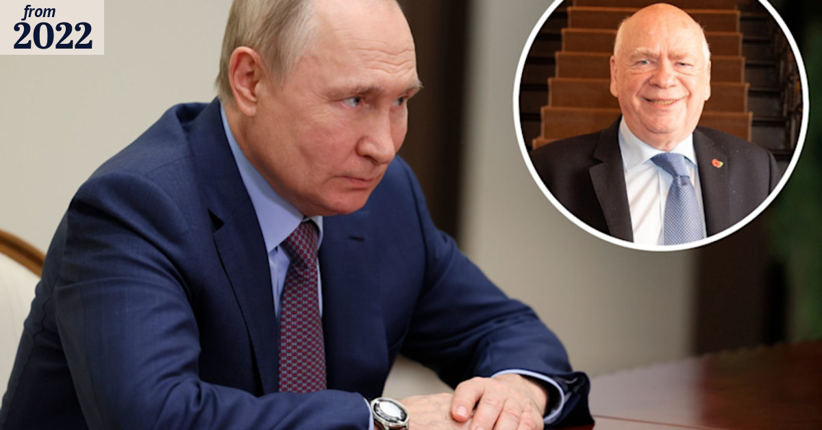 Russia-Ukraine war: Vladimir Putin ‘needs the war to continue’, Sir ...