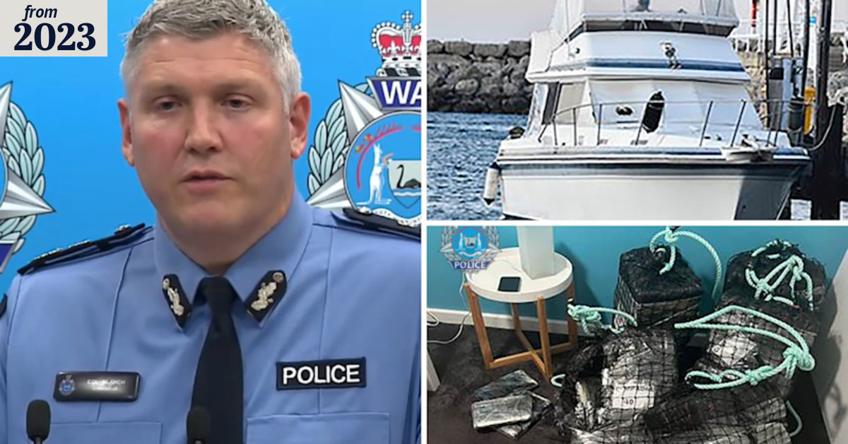 Biggest drug bust in Australian history: Cocaine worth $1 billion ...