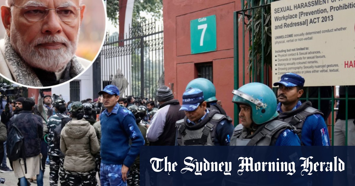 Indian police detail students over BBC’s Modi documentary