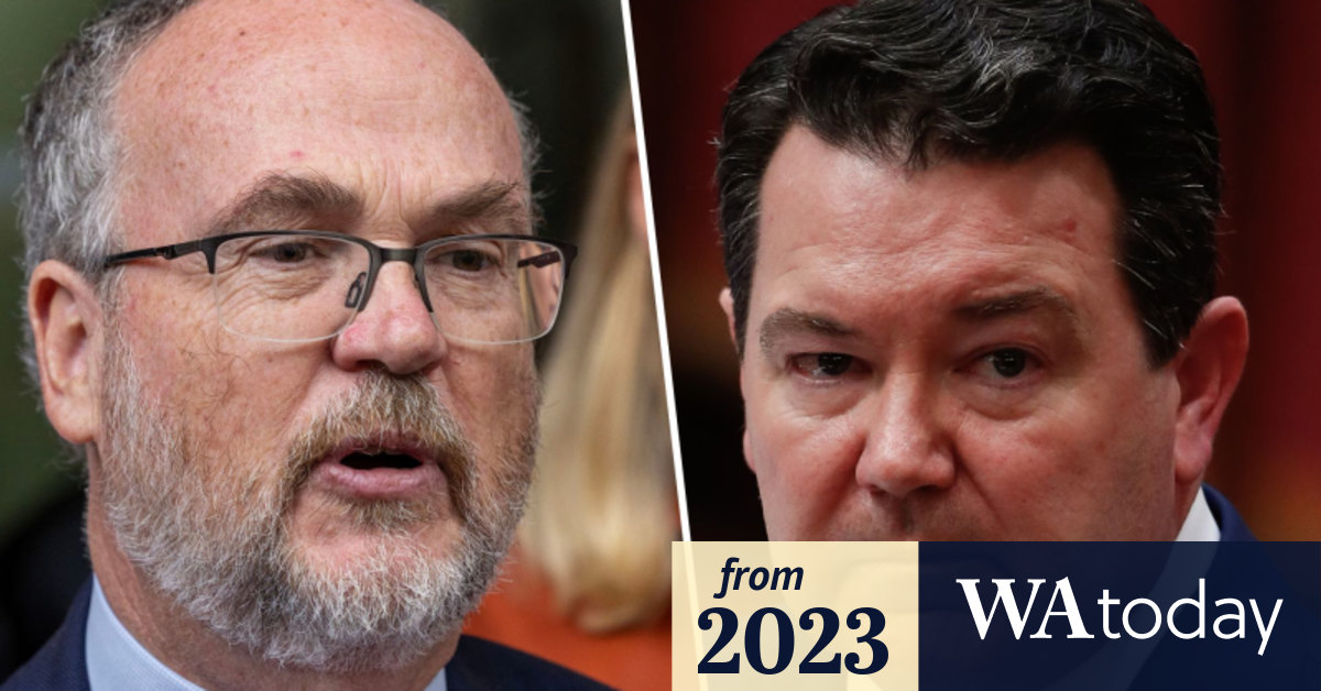 ‘Irrelevant to Australian politics’: Johnston takes on WA senator over ...