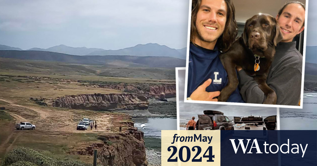 Jake Robinson, Callum Robinson: Perth brothers missing after Mexico ...