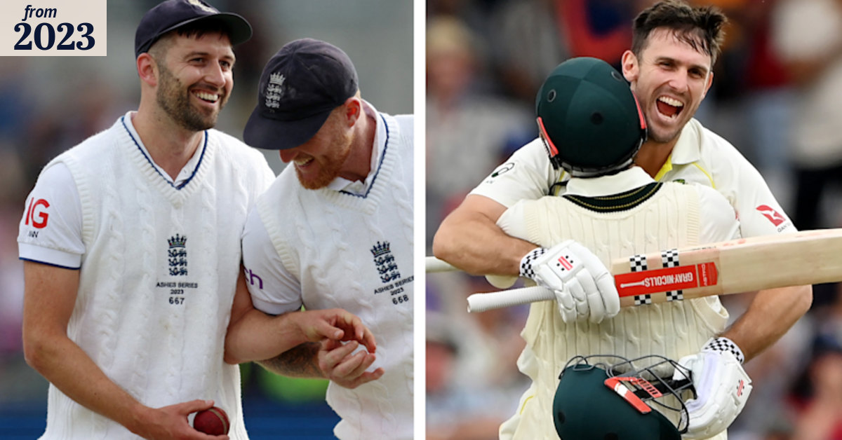 Ashes 2023: Mitchell Marsh, Mark Woods star as Australia snatch late ...