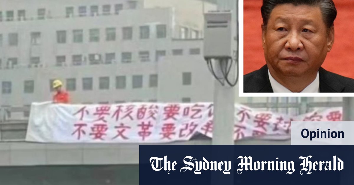 Peng Lifa China protest illustrates Xi Jinping’s insecurity