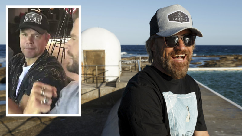 'We were cracking up laughing': When Matt Damon wears your hat