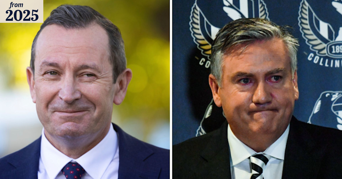 McGowan rails against Trump, rates locking Eddie McGuire out of WA as a ...