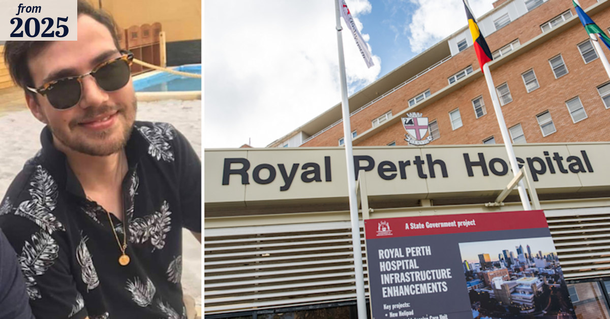Royal Perth Hospital: Andre was admitted to hospital with schizophrenia ...