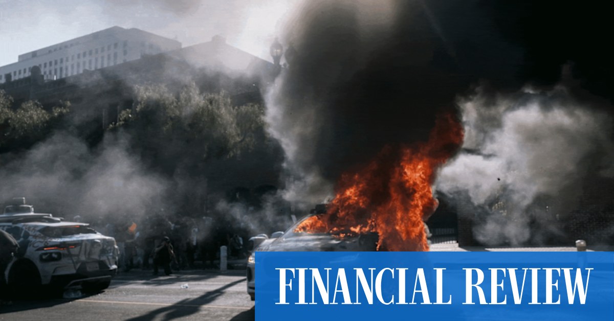 LA riots: Hundreds of marines deploying to city as tensions rise