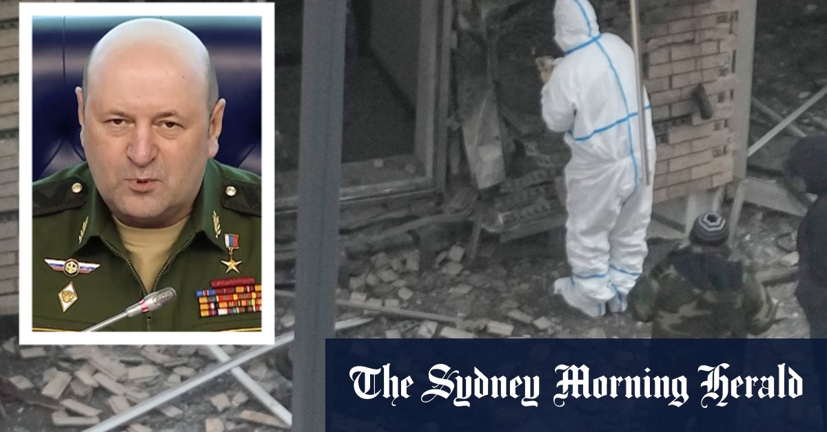 Ukraine war: Russian General Igor Kirillov, chief of nuclear forces ...