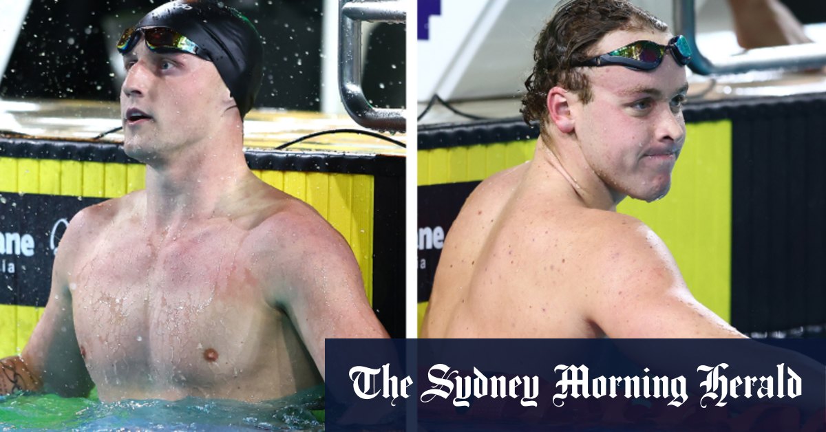 Australian swimming trials results: Elijah Winnington and Sam Short new ...