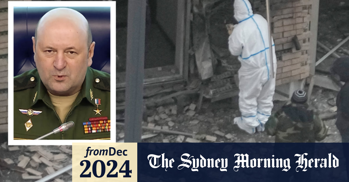 Ukraine war: Russian General Igor Kirillov, chief of nuclear forces ...