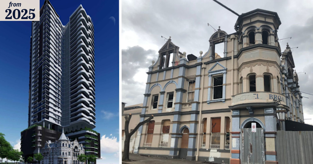 Brisbane development: Gutted Broadway Hotel in Woolloongabba set for ...