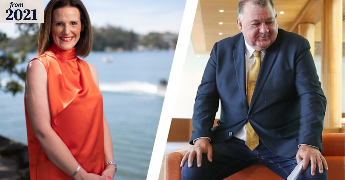UAP Craig Kelly challenged by Independent Georgia Steele in Hughes