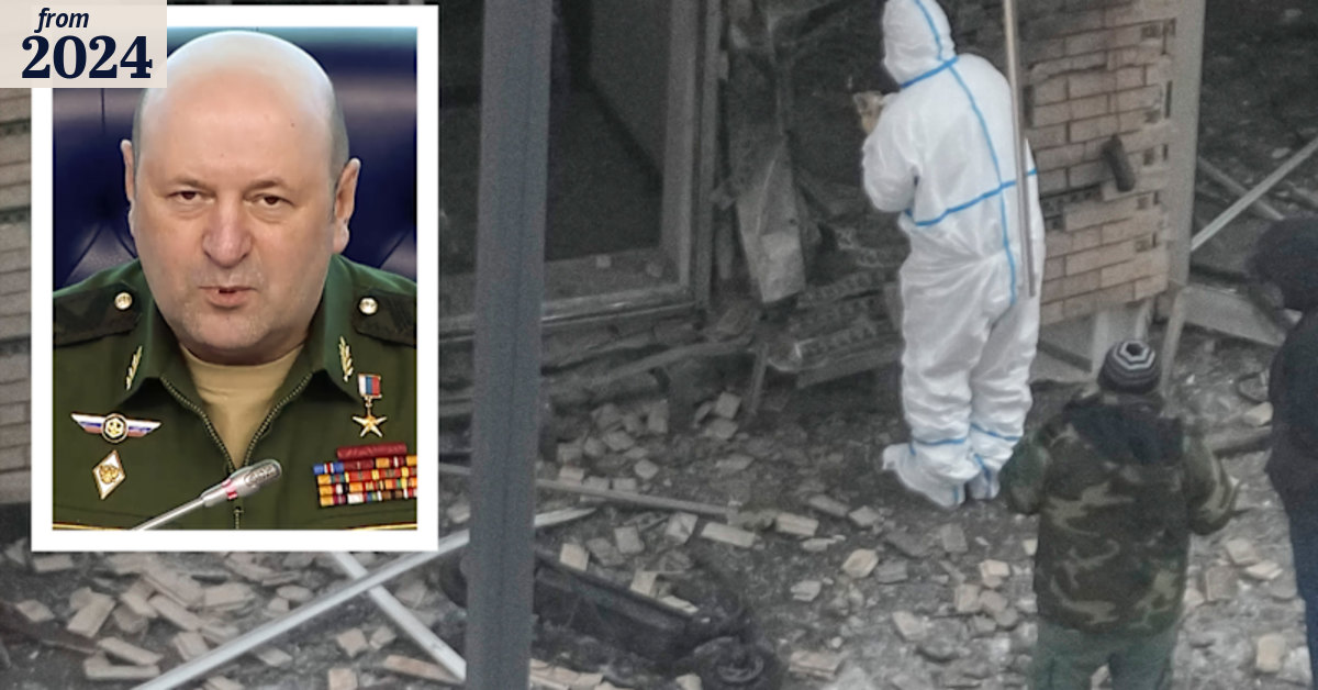 Ukraine war: Russian General Igor Kirillov, chief of nuclear forces ...