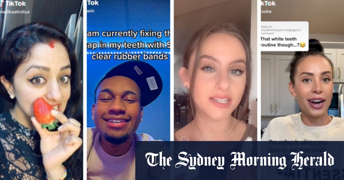 TikTok teeth trends could cause serious damage: dentists