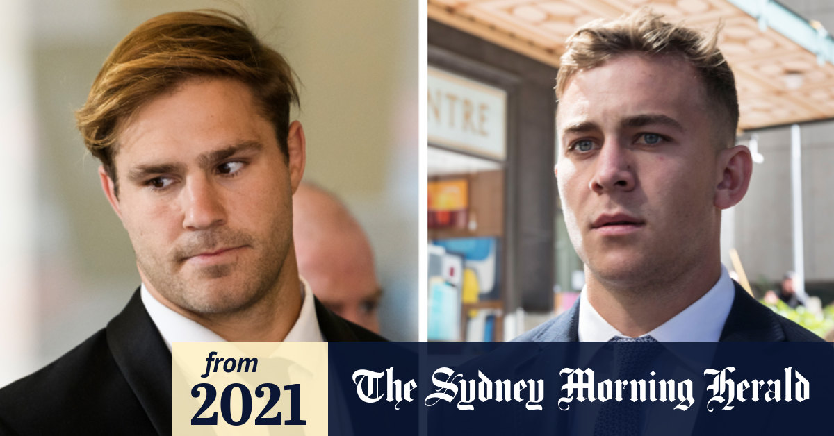 Jack de Belin, Callan Sinclair cheered each other on while assaulting ...