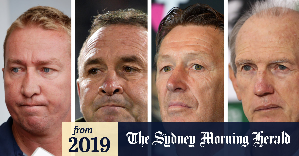 NRL Finals 2019: Rugby league's best coaches are still alive in the ...