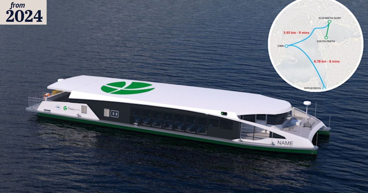 Perth’s new ferry network expansion revealed