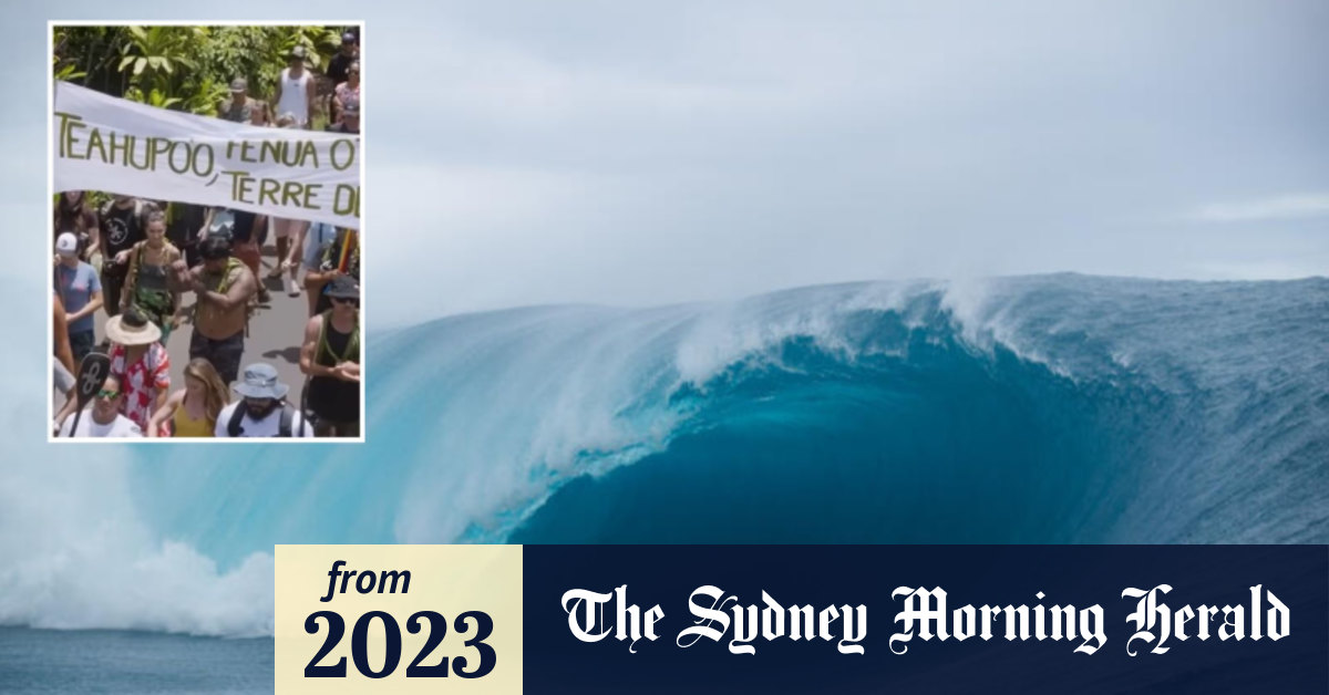 The Olympic-sized stink over a $5m tower being drilled into Teahupo’o ...