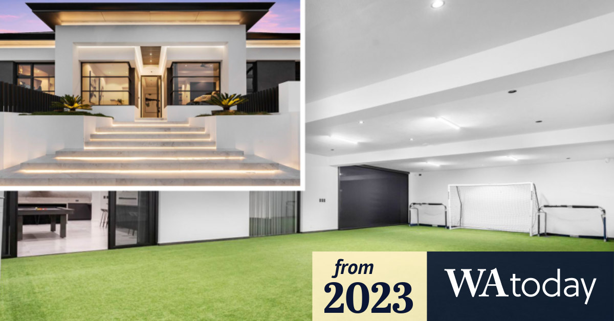 The striking Perth mansion fit for a World Cup squad