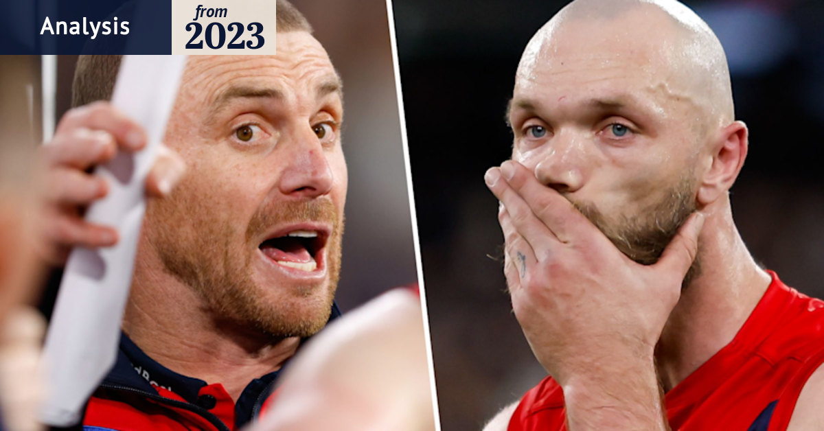 AFL Finals 2023: What’s gone wrong for Melbourne Demons for a second ...
